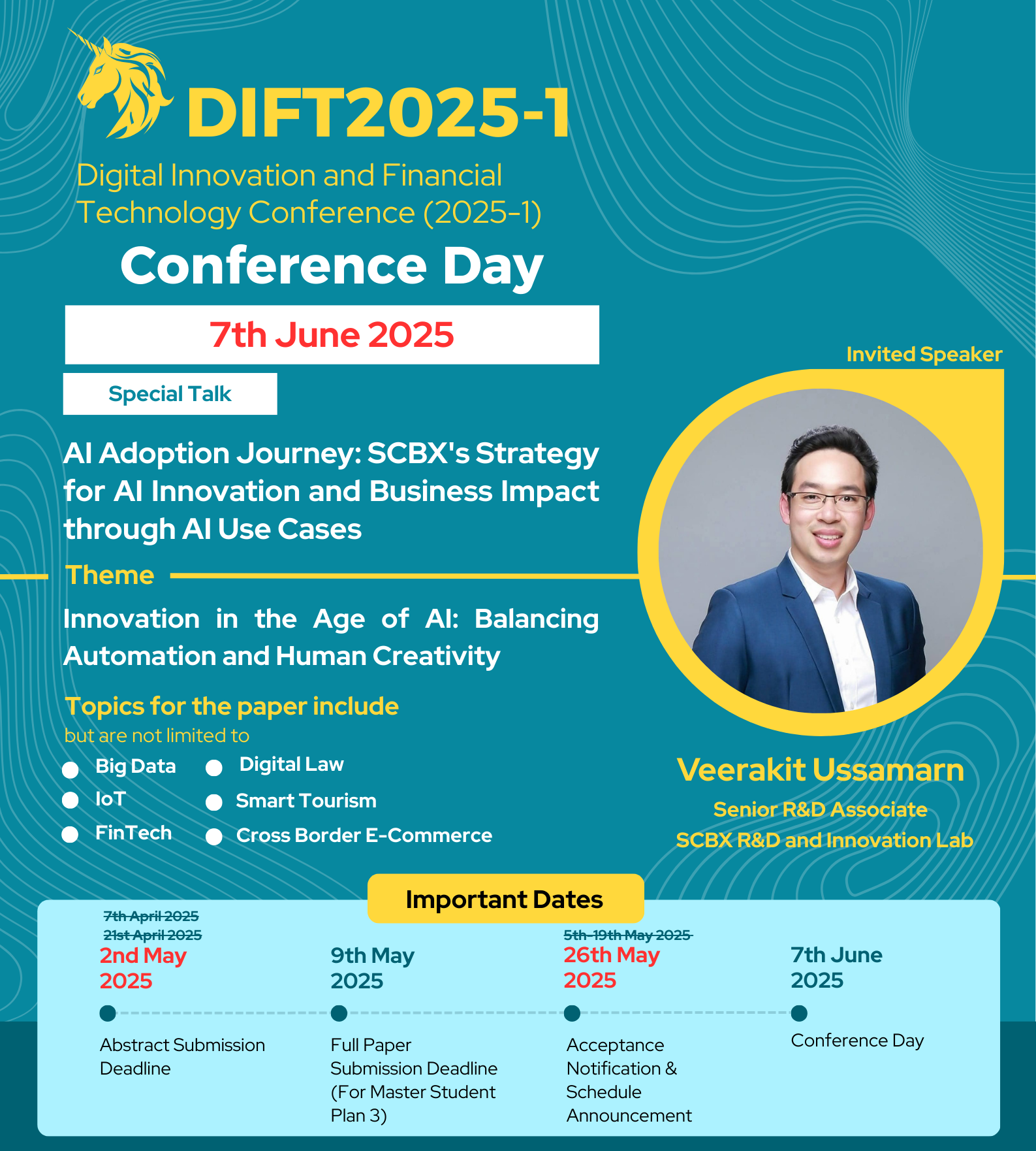 The Digital Innovation and Financial Technology Conference